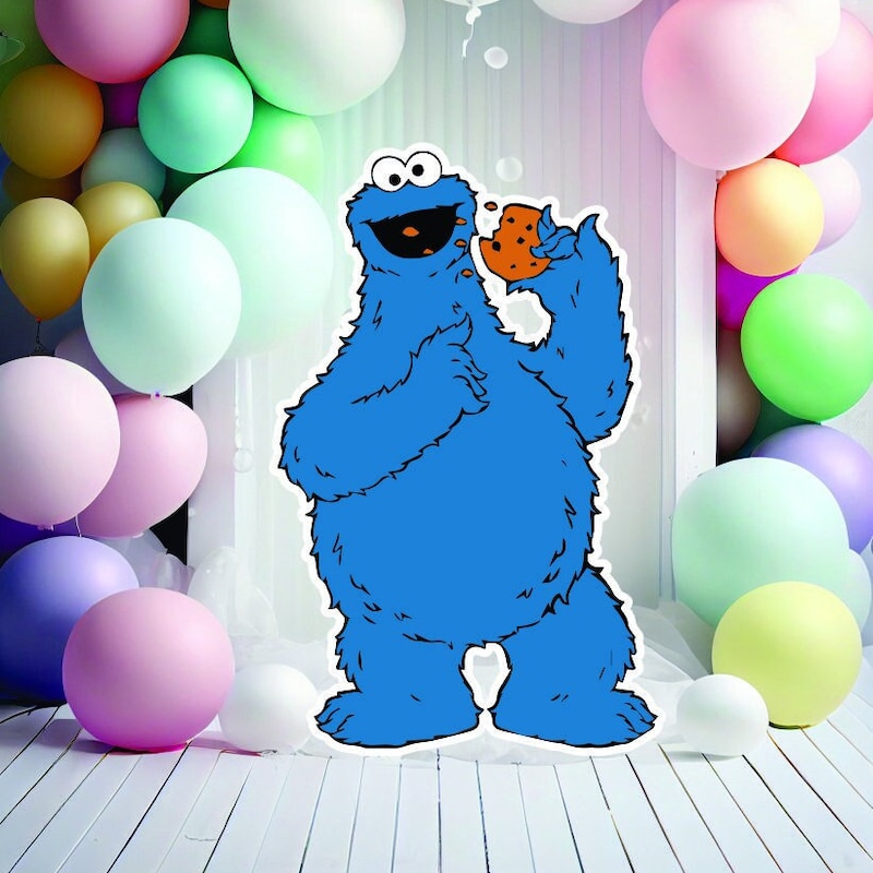 Cookie Monster Arch - Etsy