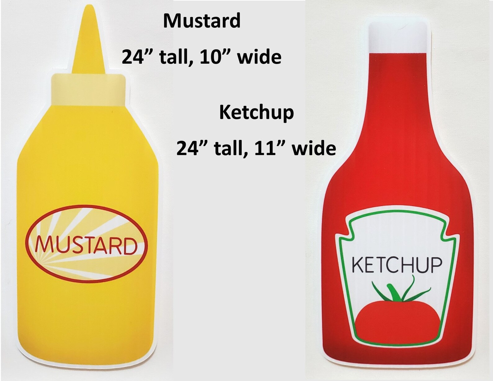 Hamburger and Hot Dog Yard Card Set for Lawn Sign Rental Businesses - Etsy
