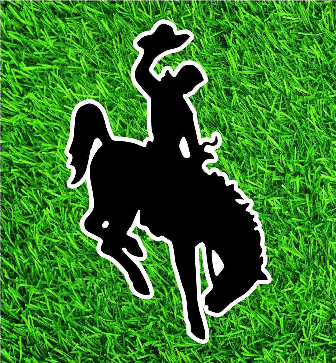 Bucking Bronco Cowboy Yard Sign for Business or Personal - Etsy