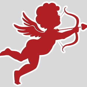Cupid With Arrow Yard Card for Lawn Sign Rental Businesses and Event ...