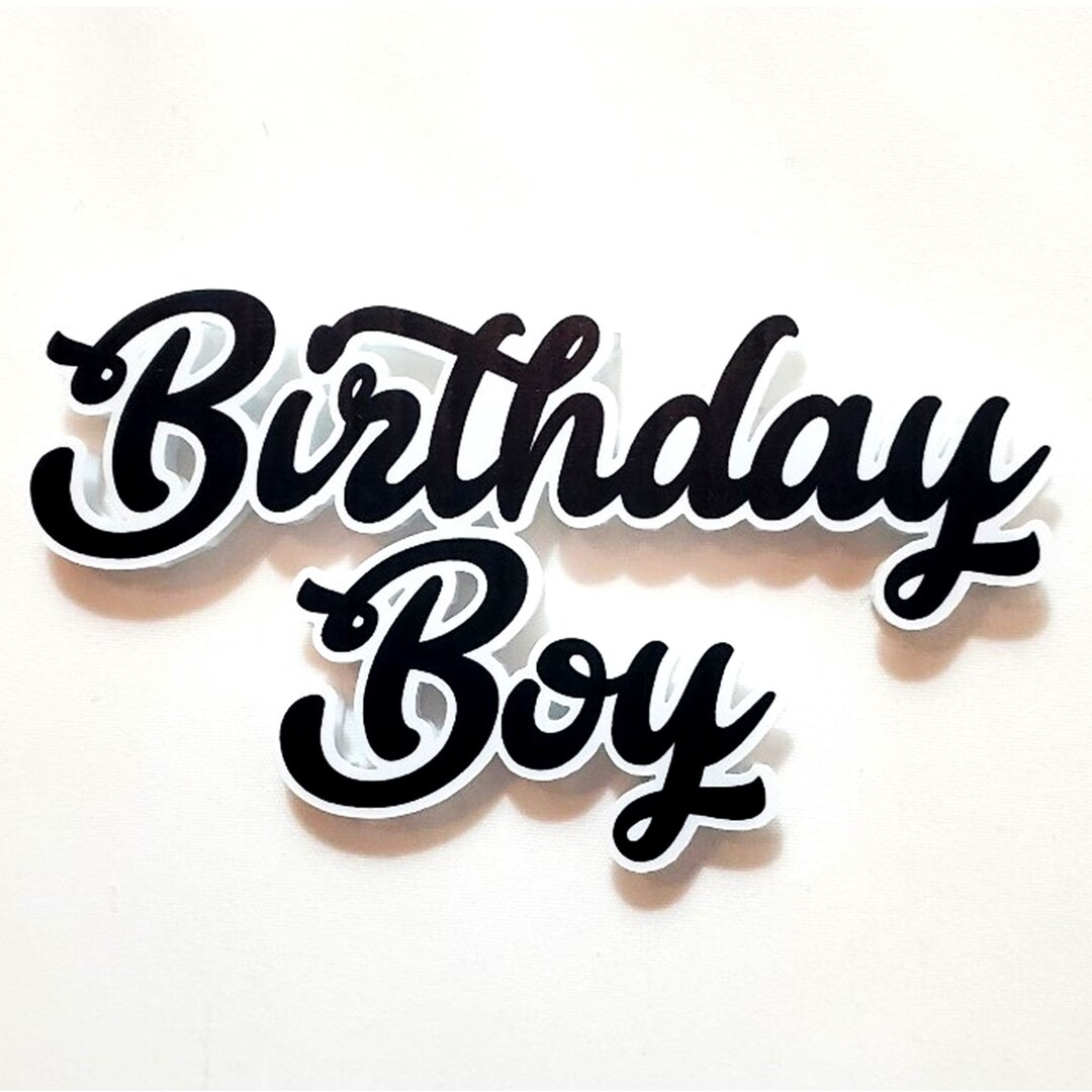 Birthday Boy Yard Card Sign - Etsy