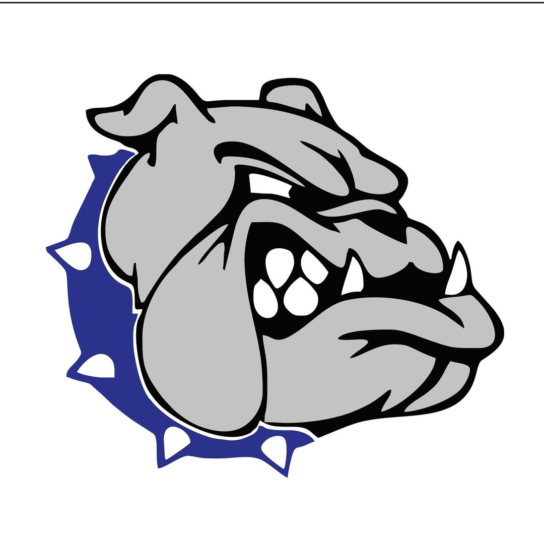 Customizable School Mascot Bulldog Yard Cards for Lawn Signs Rental ...