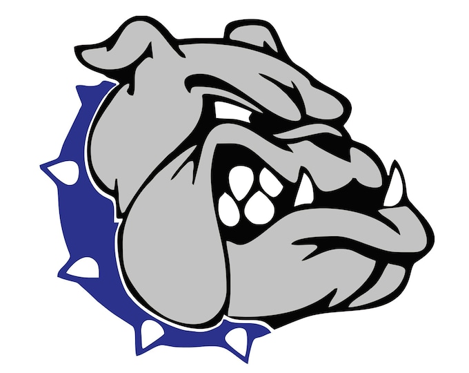 Customizable School Mascot Bulldog Yard Cards for Lawn Signs - Etsy
