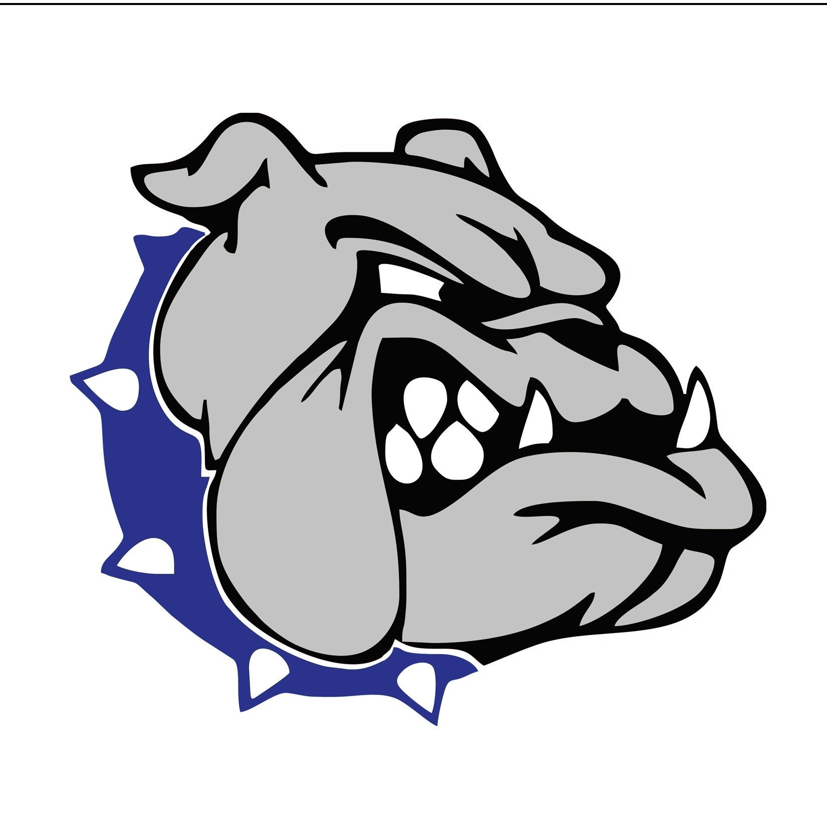 Customizable School Mascot Bulldog Yard Cards for Lawn Signs Rental ...