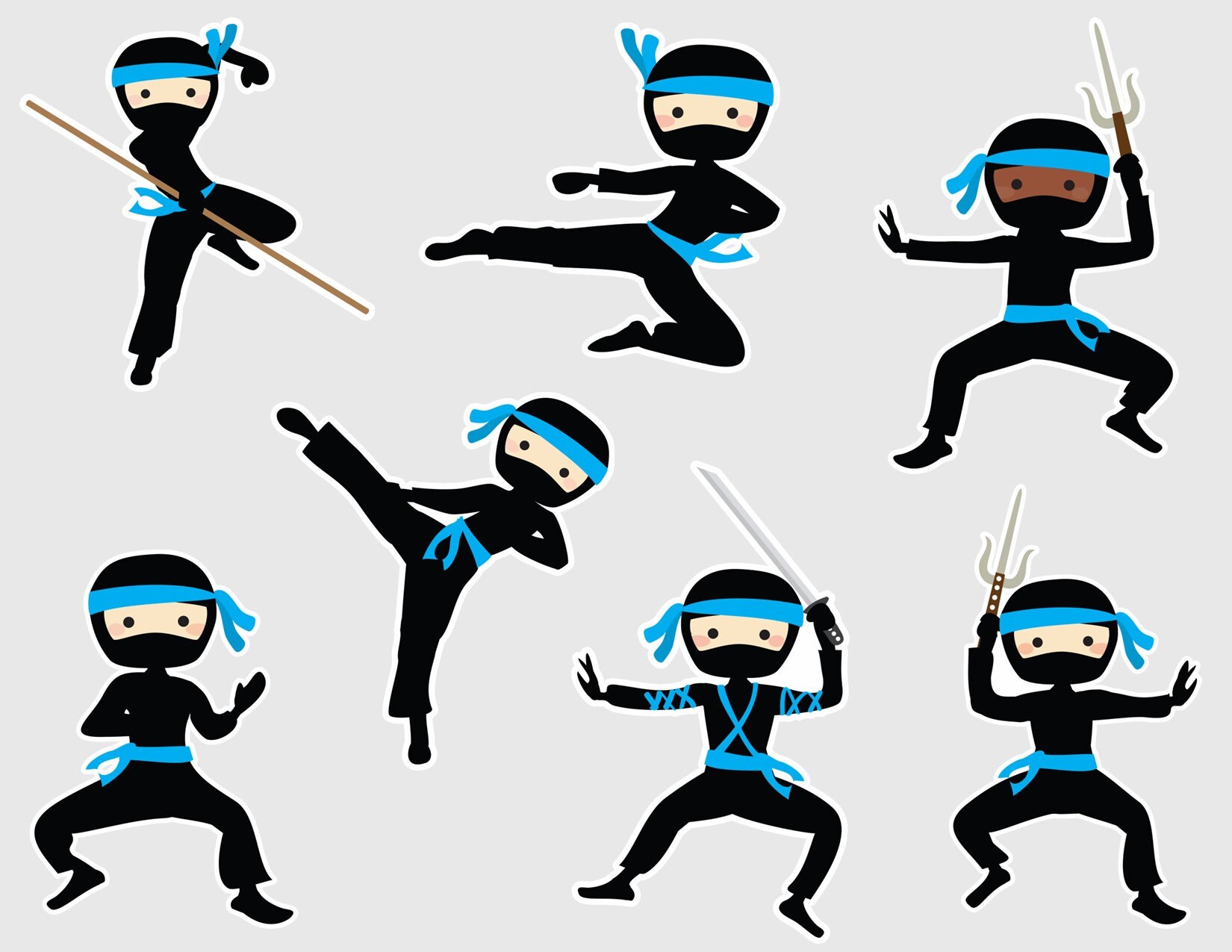 Cute Boy Ninja Yard Cards for Lawn Sign Rental Businesses or - Etsy