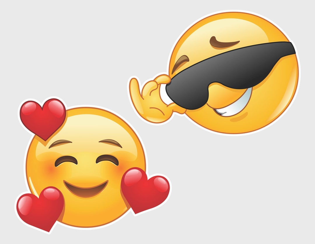 Fun Emoji Yard Cards for Lawn Sign Rental Businesses or Event Planners ...