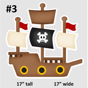 Ahoy Mate Pirate Set 1 Yard Cards for Lawn Sign Rental Businesses - Etsy