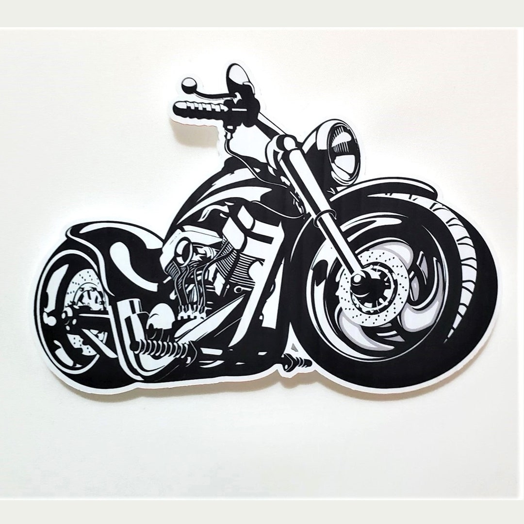 Motorcycle Lawn Sign, Yard Card, Outdoor Party Decorations, Business ...