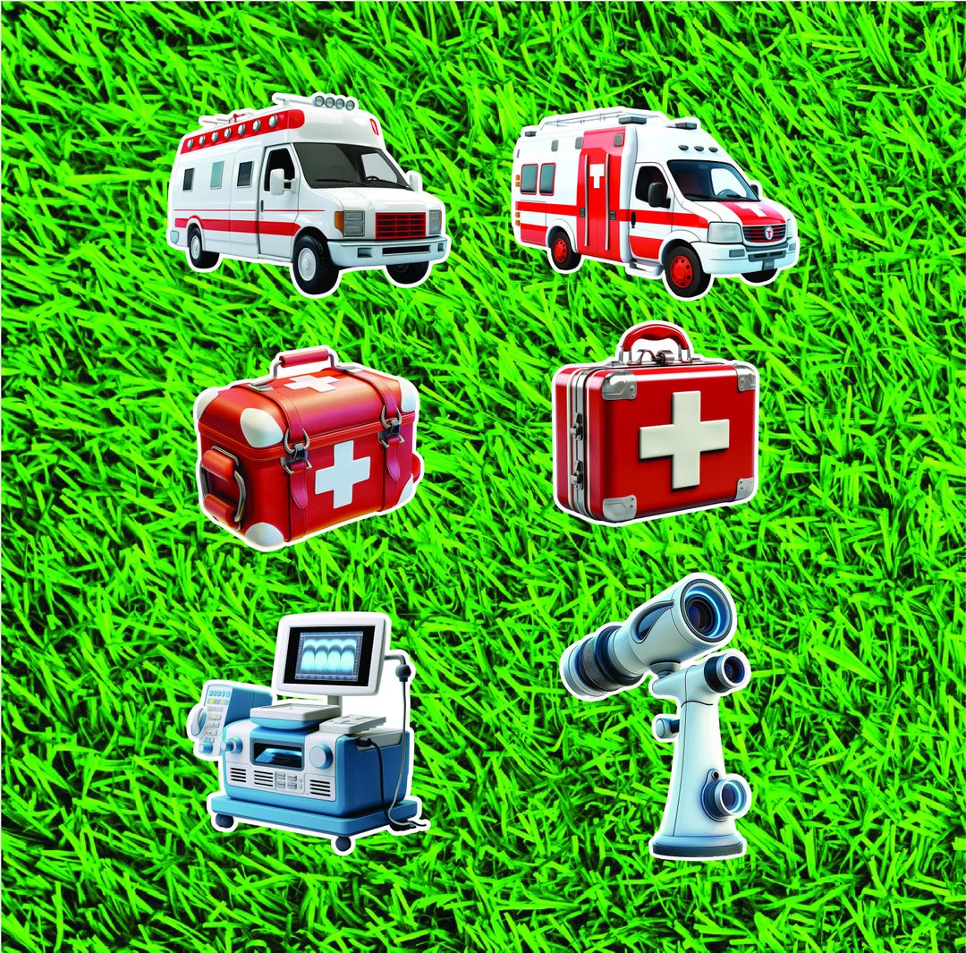 Medical First Responder Yard Card Signs for Parties, Balloon Arches ...