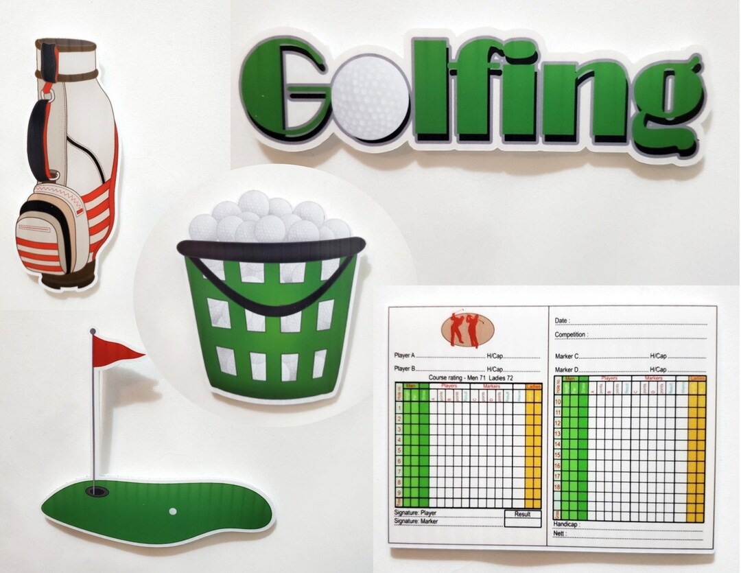 Golfing Enthusiast Yard Cards Lawn Signs Pary Decorations Business ...