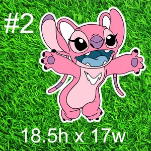 Girl Pink Alien Yard Sign/balloon Arch/party Decoration/centerpiece - Etsy