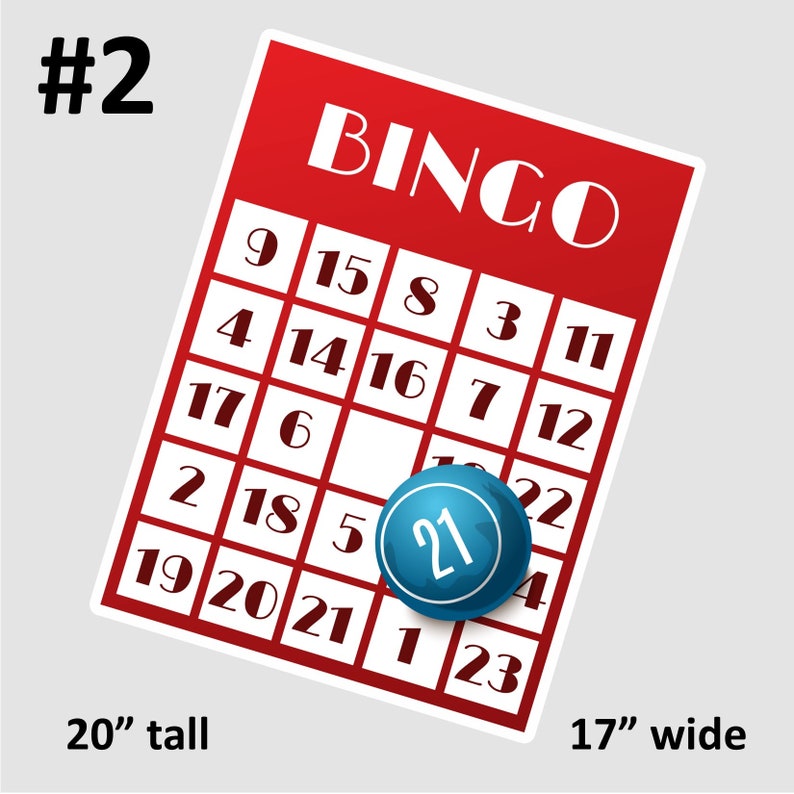 Bingo Night Yard Cards for Lawn Sign Rental Businesses and - Etsy