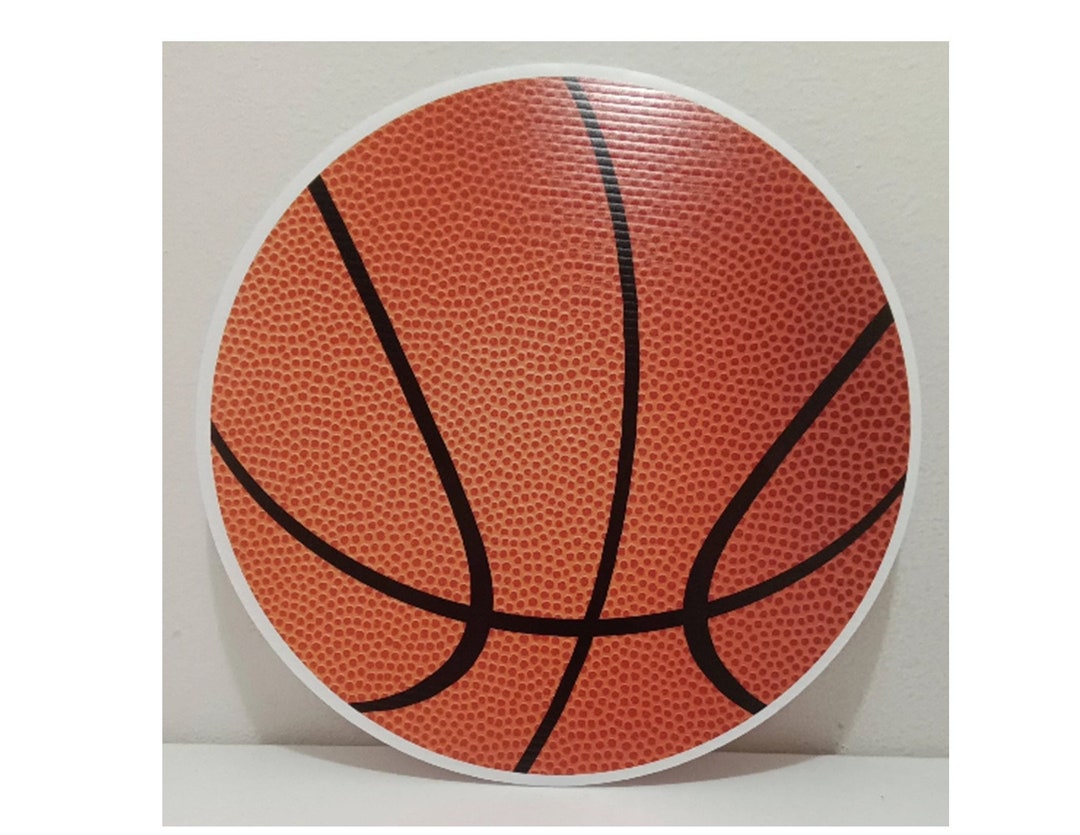 Basketball Yard Sign, Basketball Lawn Decoration, Corrugated Plastic ...