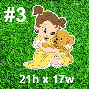 Baby Princess Signs for Yards, Parties, Balloon Arches, Table Toppers ...