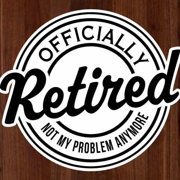 Retirement Yard Sign - Etsy