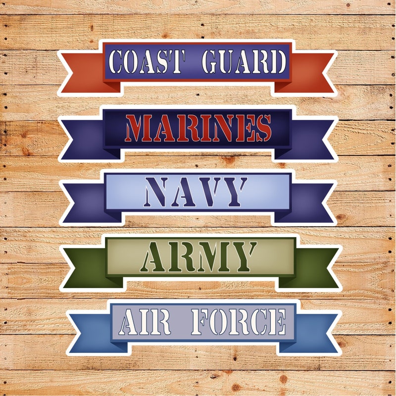 Military Branches Signs - Etsy