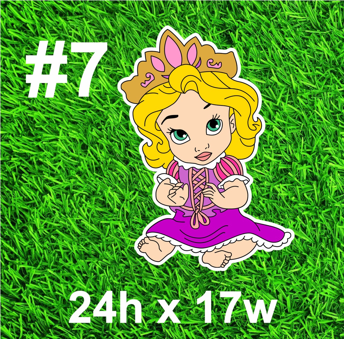 Baby Princess Signs for Yards, Parties, Balloon Arches, Table Toppers ...