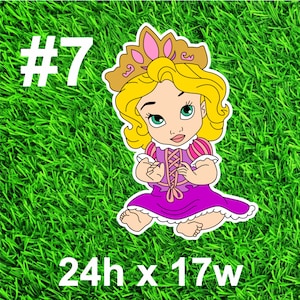 Baby Princess Signs for Yards, Parties, Balloon Arches, Table Toppers ...