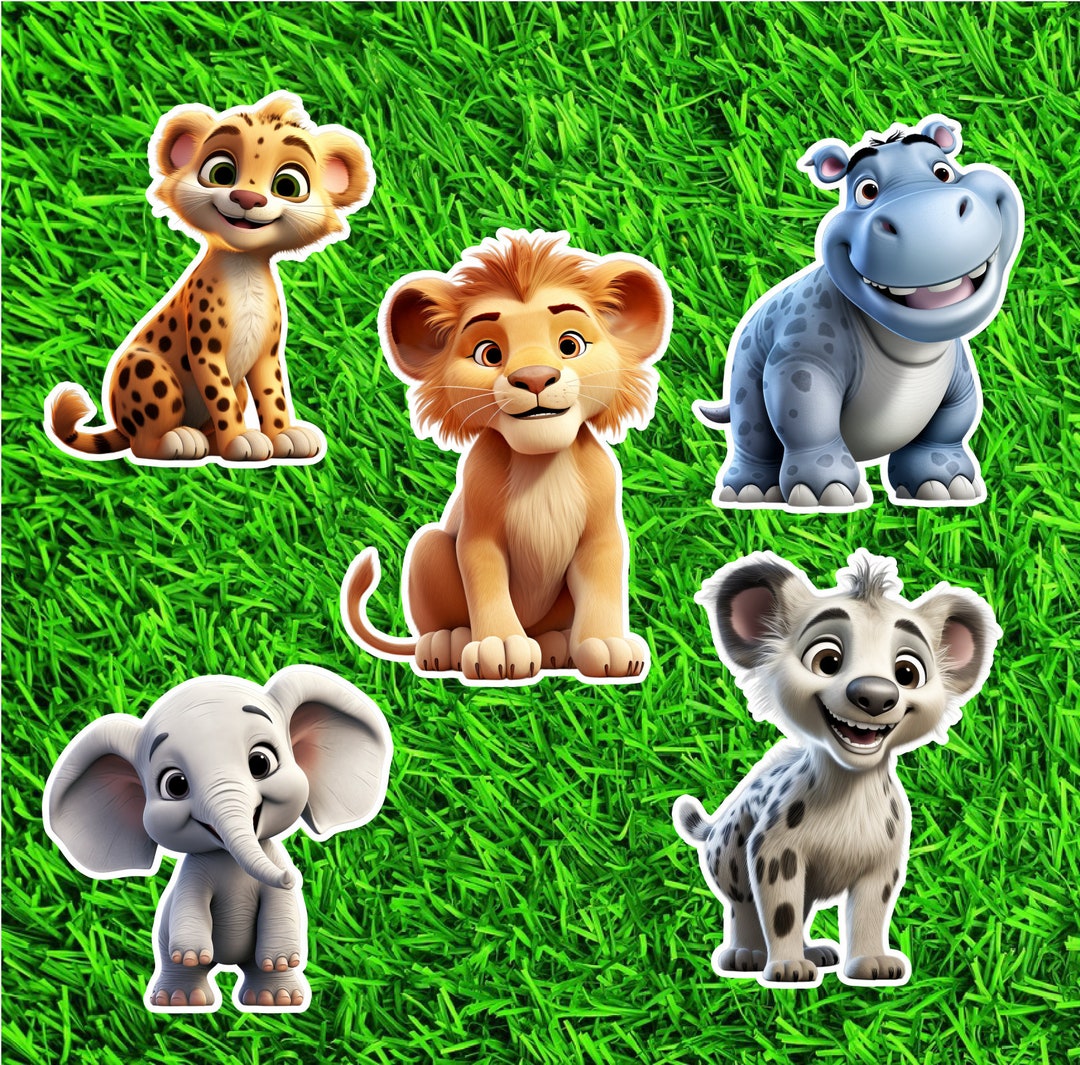 Animal Signs for Yards, Parties, Wall Decor, Balloon Arches and More - Etsy
