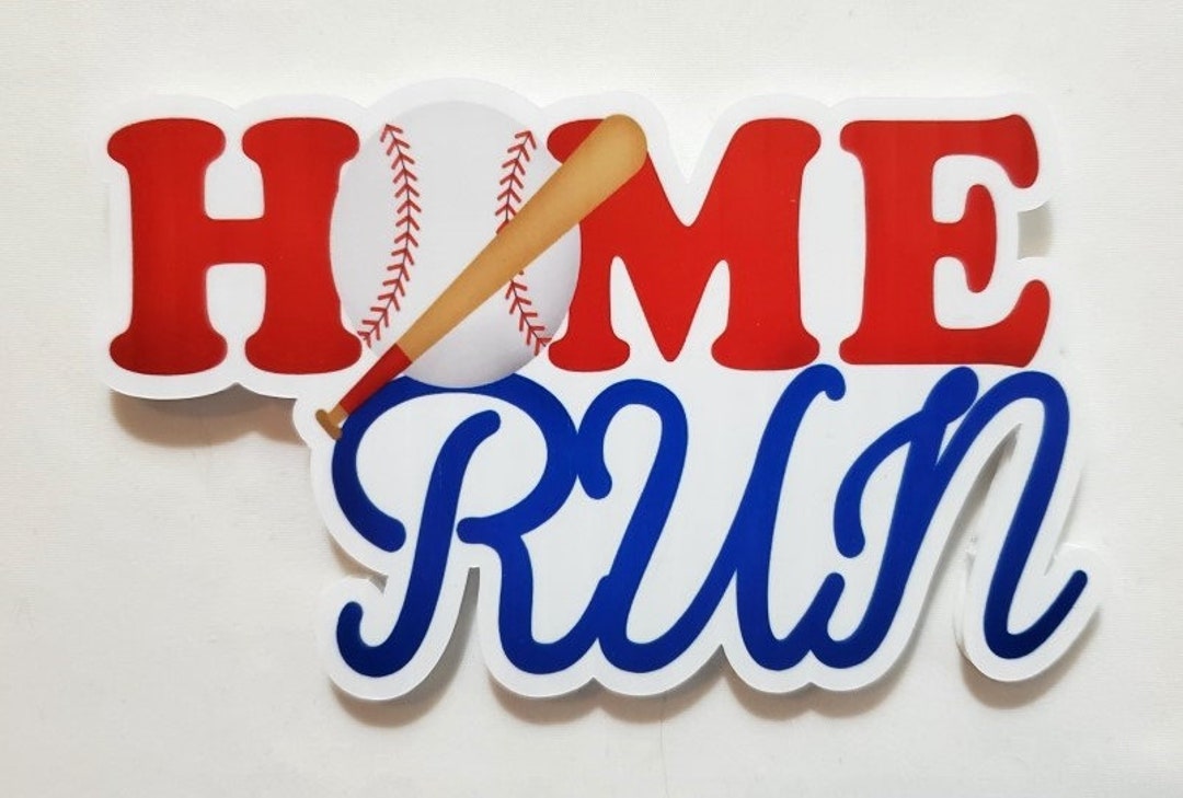 Baseball Home Run Yard Card for Lawn Sign Rental Businesses and Event ...