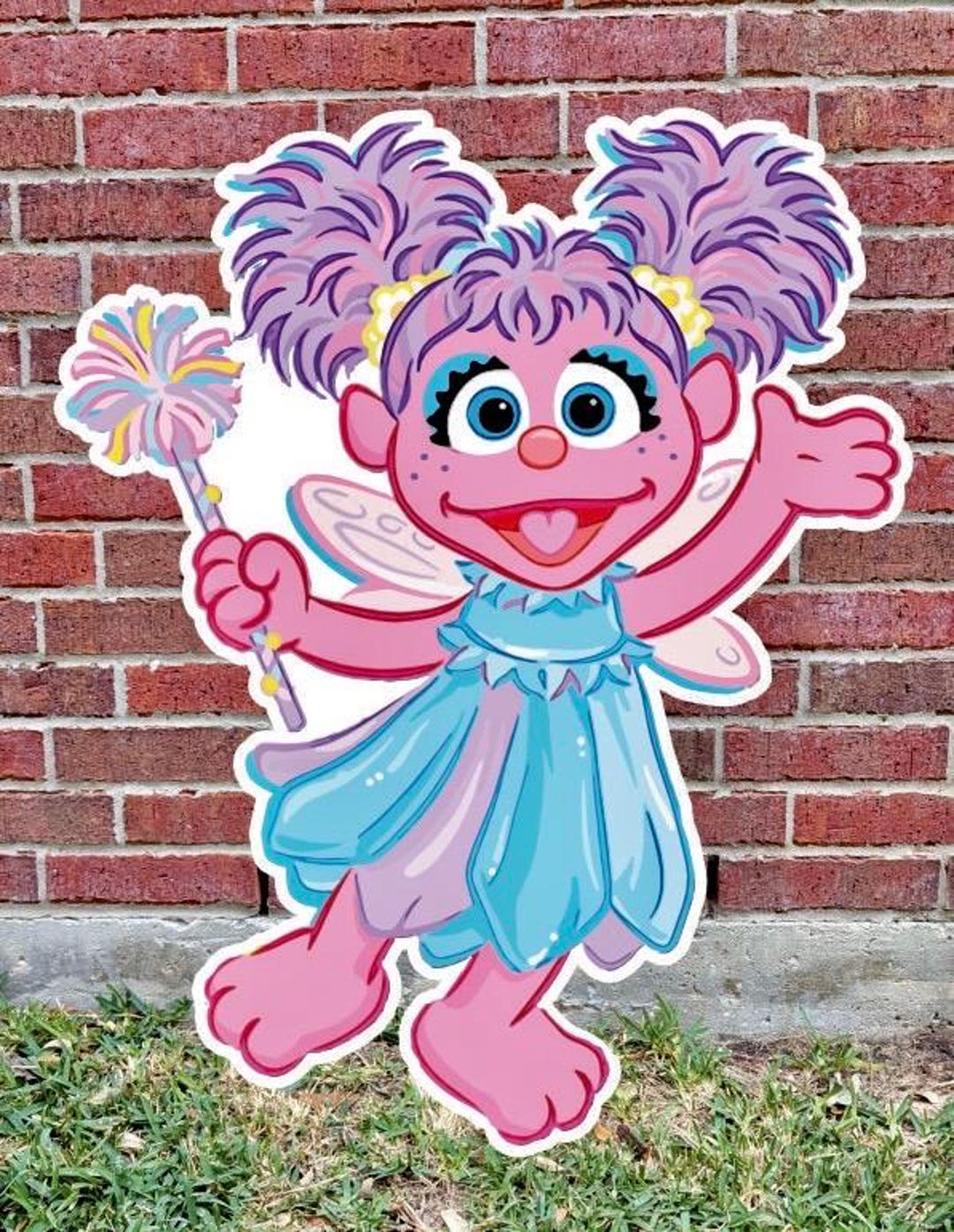 3ft Large Fairy Abby Character Signs for Parties, Balloon Arches, Walls ...