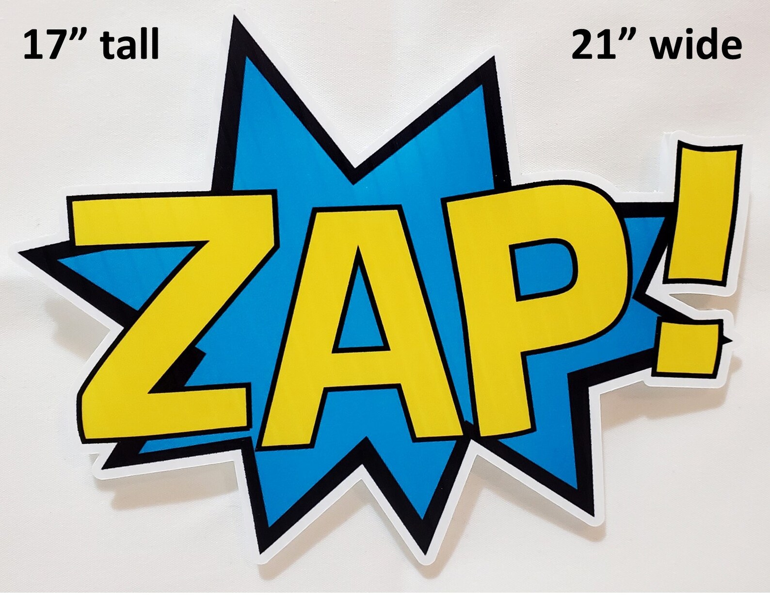 Cartoon Super Hero Sound Effects Yard Card Flair for Yard Sign - Etsy