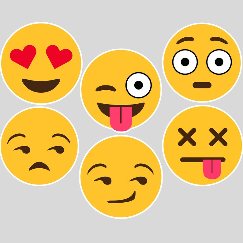 Emoji Set 2 Yard Cards for Lawn Sign Rental Businesses - Etsy