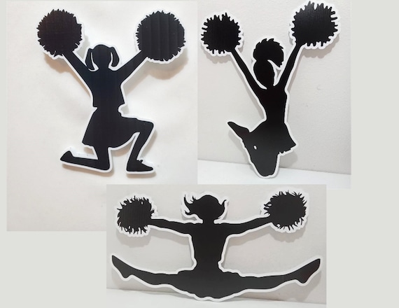 Cheer Yard Signs Yard Cards Outdoor Decorations Wall Art | Etsy