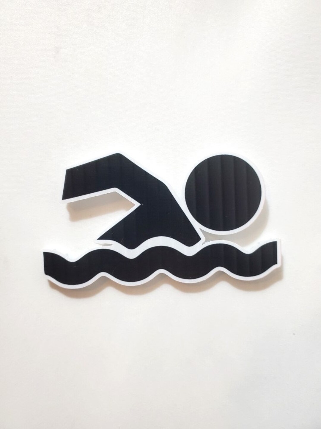 Swimmer Yard Card, Outdoor Lawn Greeting Sign - Etsy