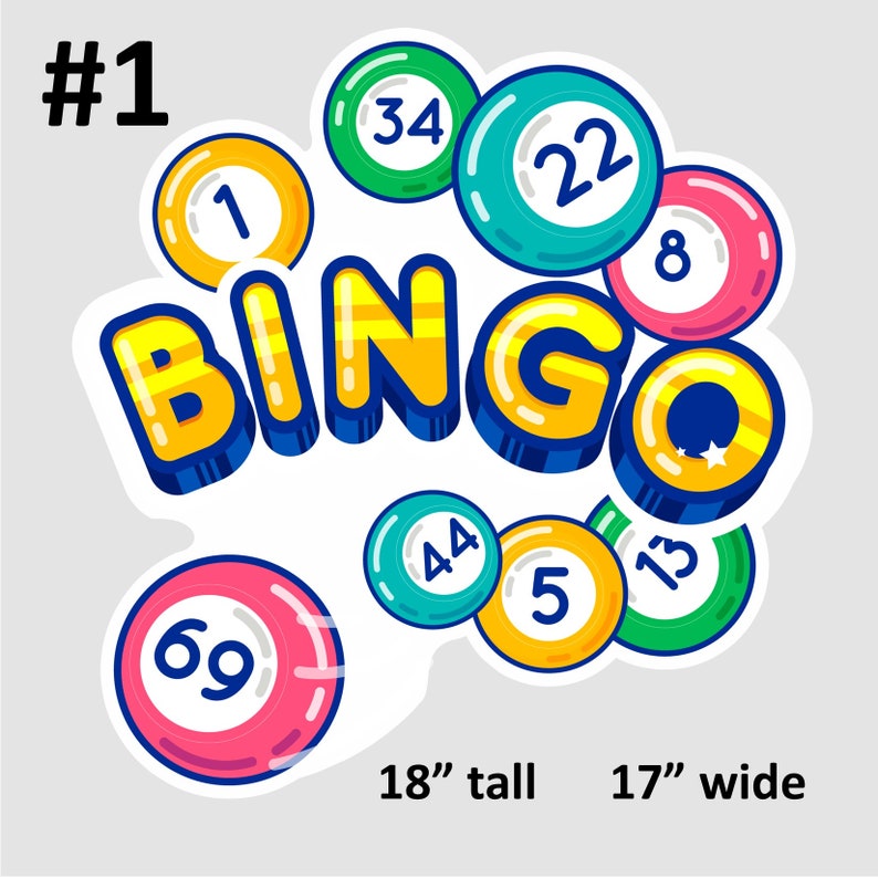 Bingo Night Yard Cards for Lawn Sign Rental Businesses and - Etsy