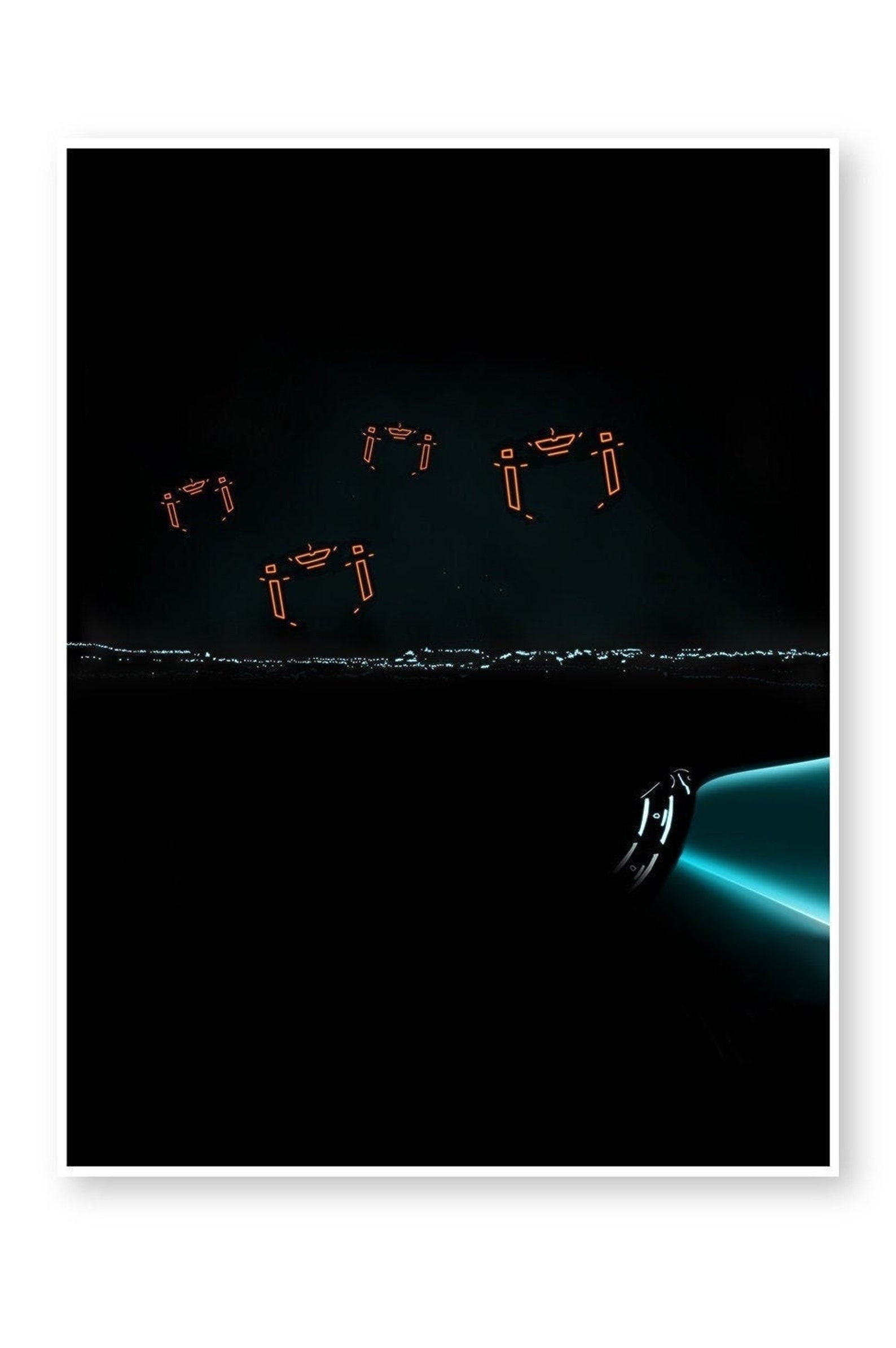 Tron Recognizer Poster (2 of 5) - Etsy