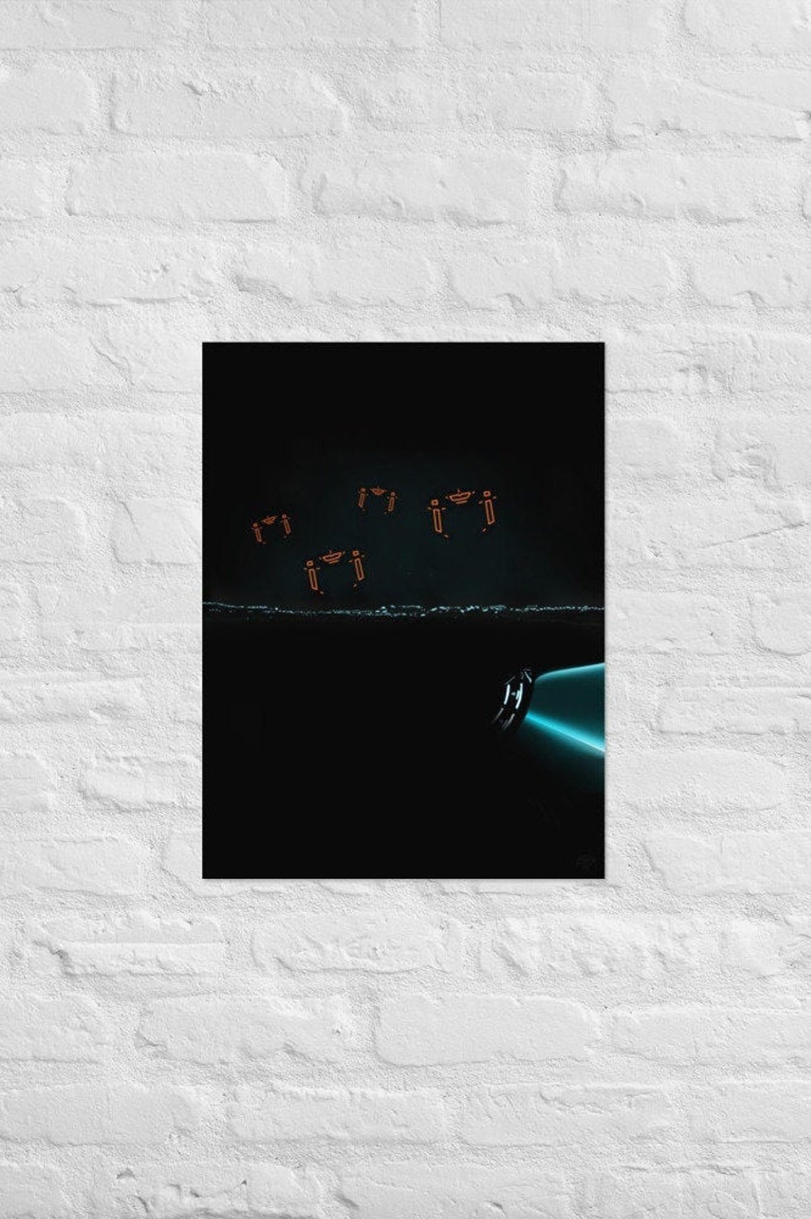 Tron Recognizer Poster (2 of 5) - Etsy