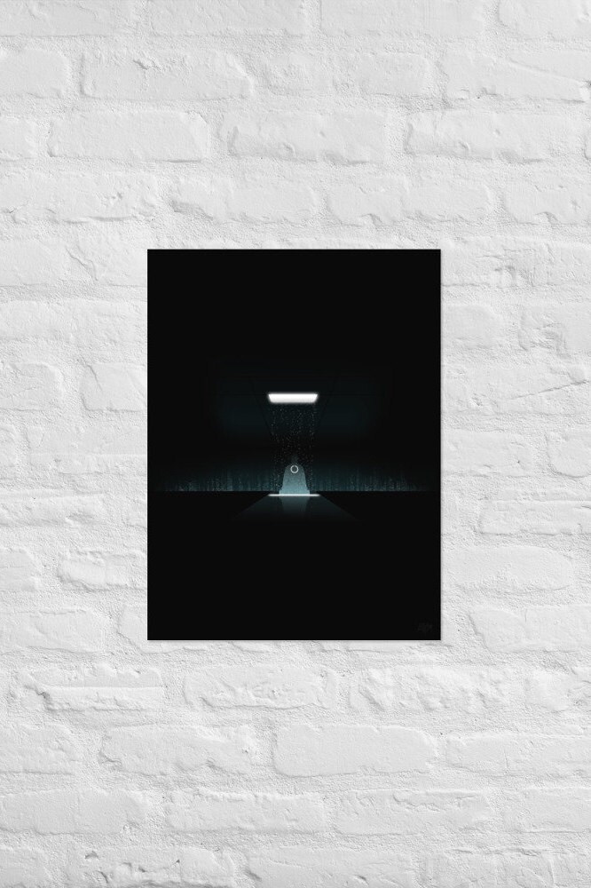 Tron Zen Poster (3 of 5) - Etsy