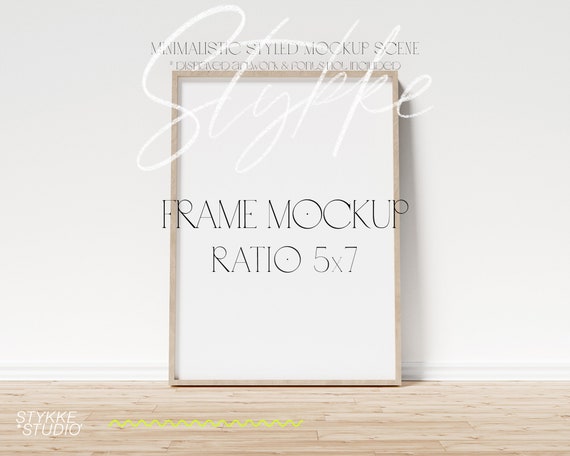 5x7 Ratio Frame Mockup Printable Mockup Frame Mockup for - Etsy