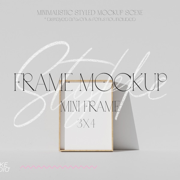 3x4 Frame - Etsy