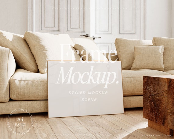 Frame Mock Up Print Mockup Poster Mockup DIN A Poster - Etsy