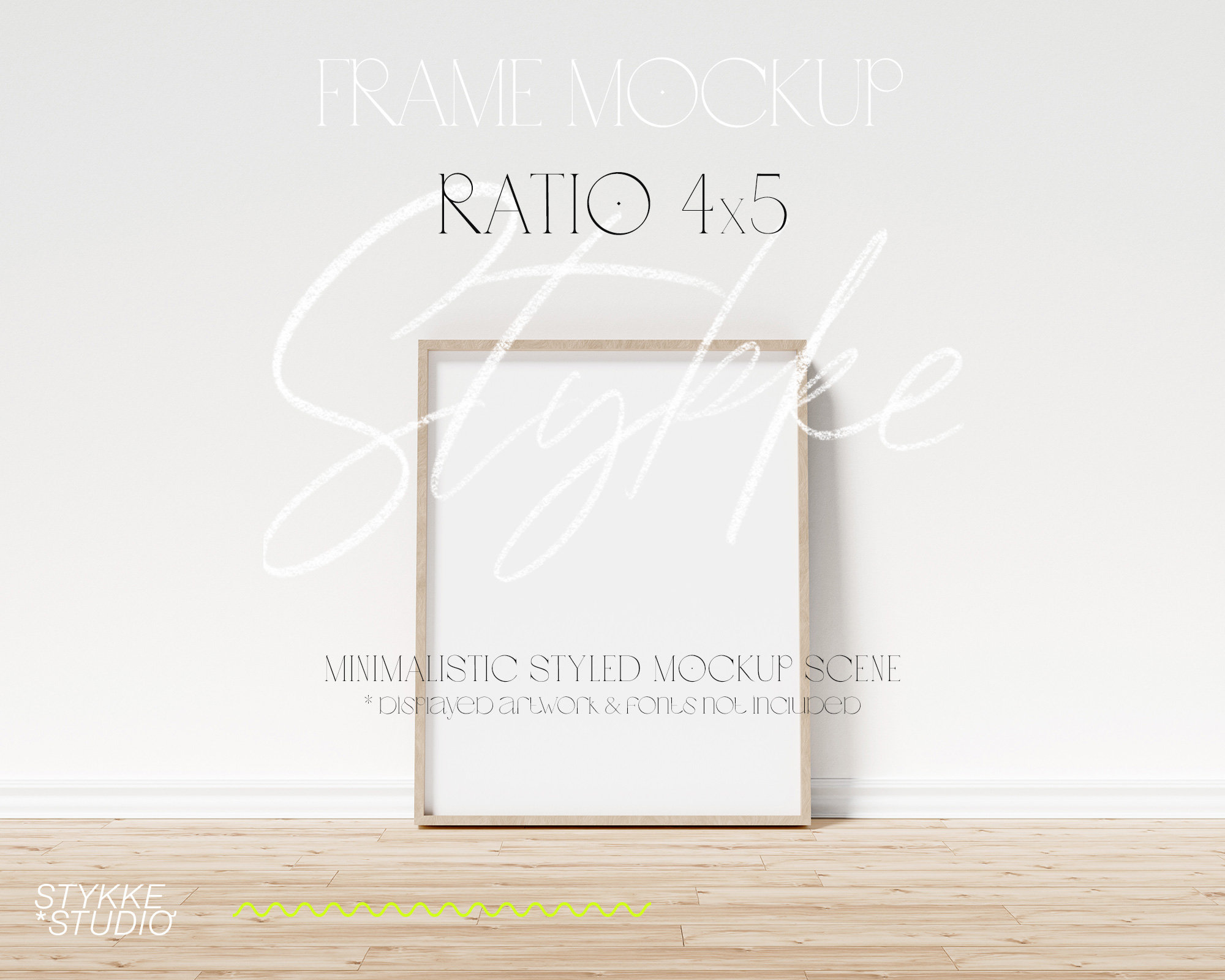 4x5 Ratio Frame Mockup Printable Mockup Frame Mockup for - Etsy