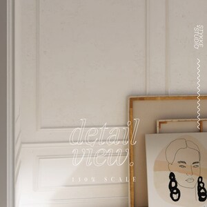 Square Canvas Mockup, Minimalistic Interior Mockup, Art Canvas Painting ...
