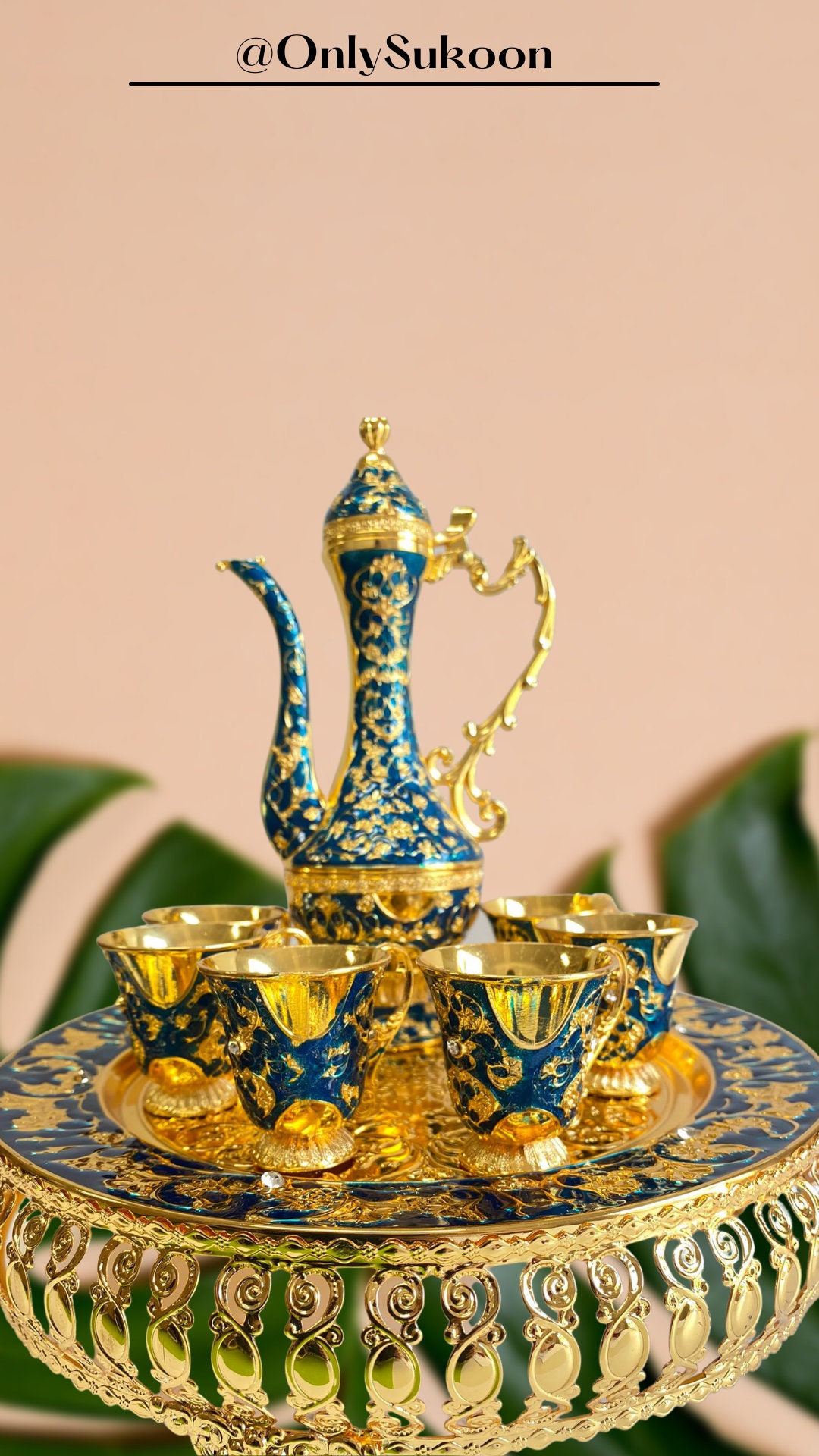 Beautiful Luxurious Expresso Coffee/ Tea Set! Perfect for Any Occasion ...