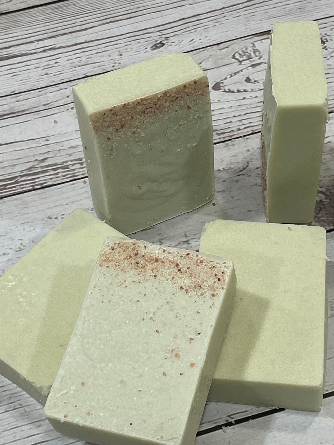 Luxurious Creamy French Clay Salt Bar| Gentle Exfoliating Salt Bar ...