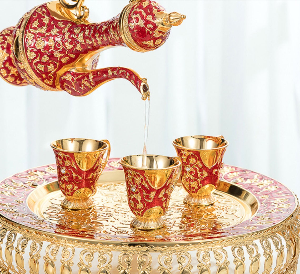 Beautiful Luxurious Expresso Coffee/ Tea Set Perfect for Any - Etsy
