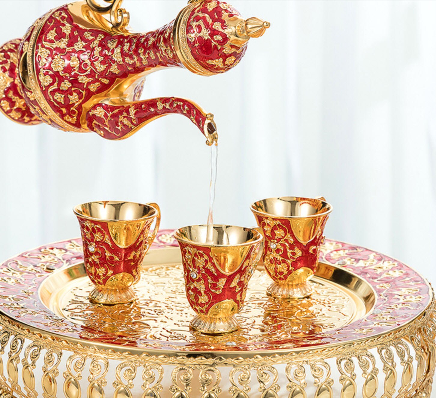 Beautiful Luxurious Expresso Coffee/ Tea Set! Perfect for Any Occasion ...