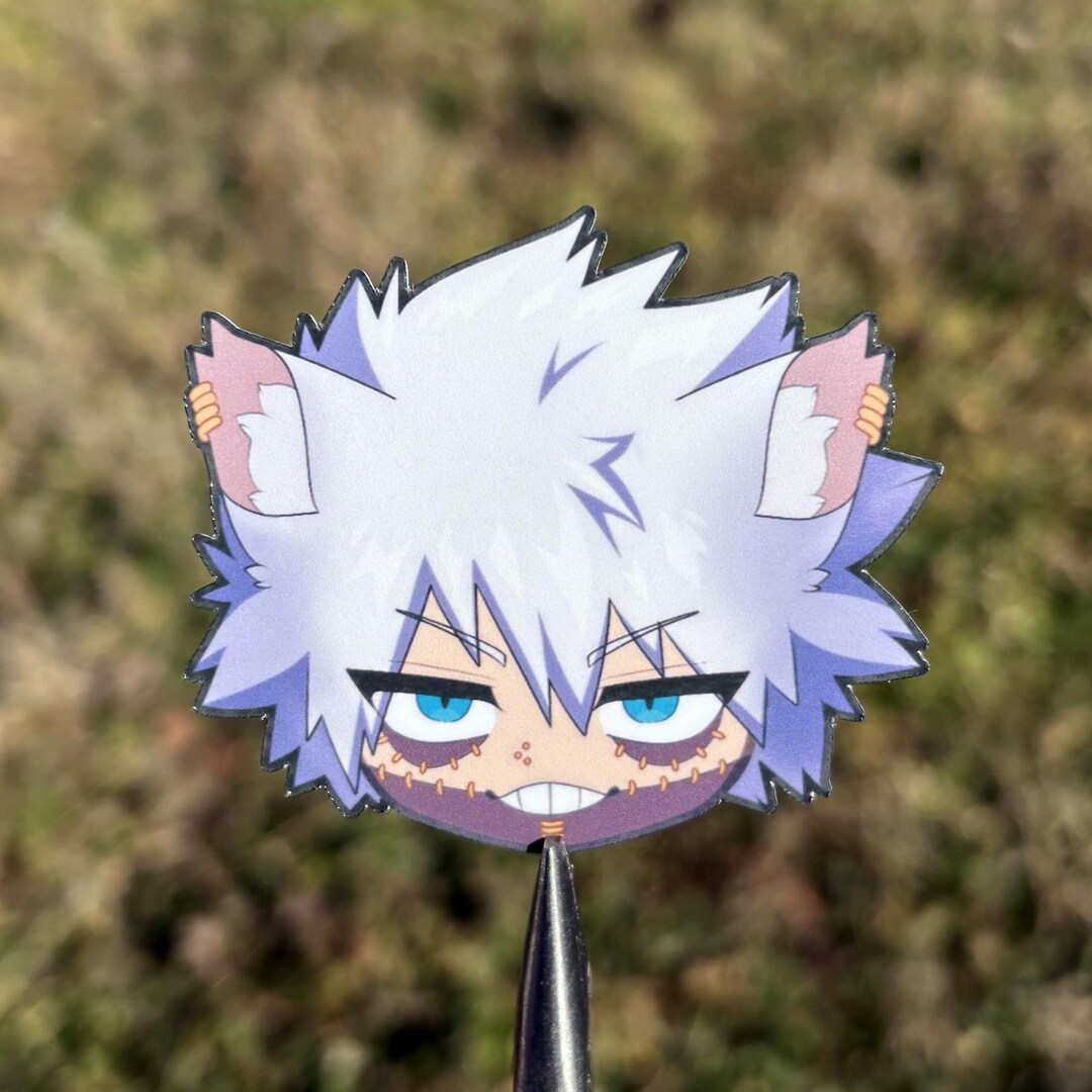 Dabi Touya Cat Ears Sticker - Etsy