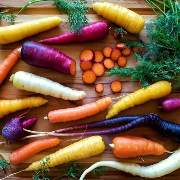 Rainbow Carrots - Etsy