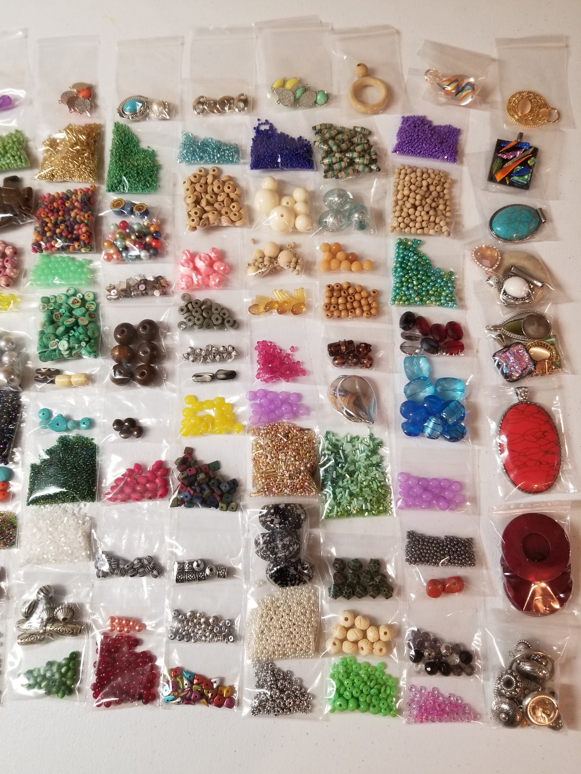 Mixed Bead Lot - Unique, Fun, DIY, Jewelry - Etsy