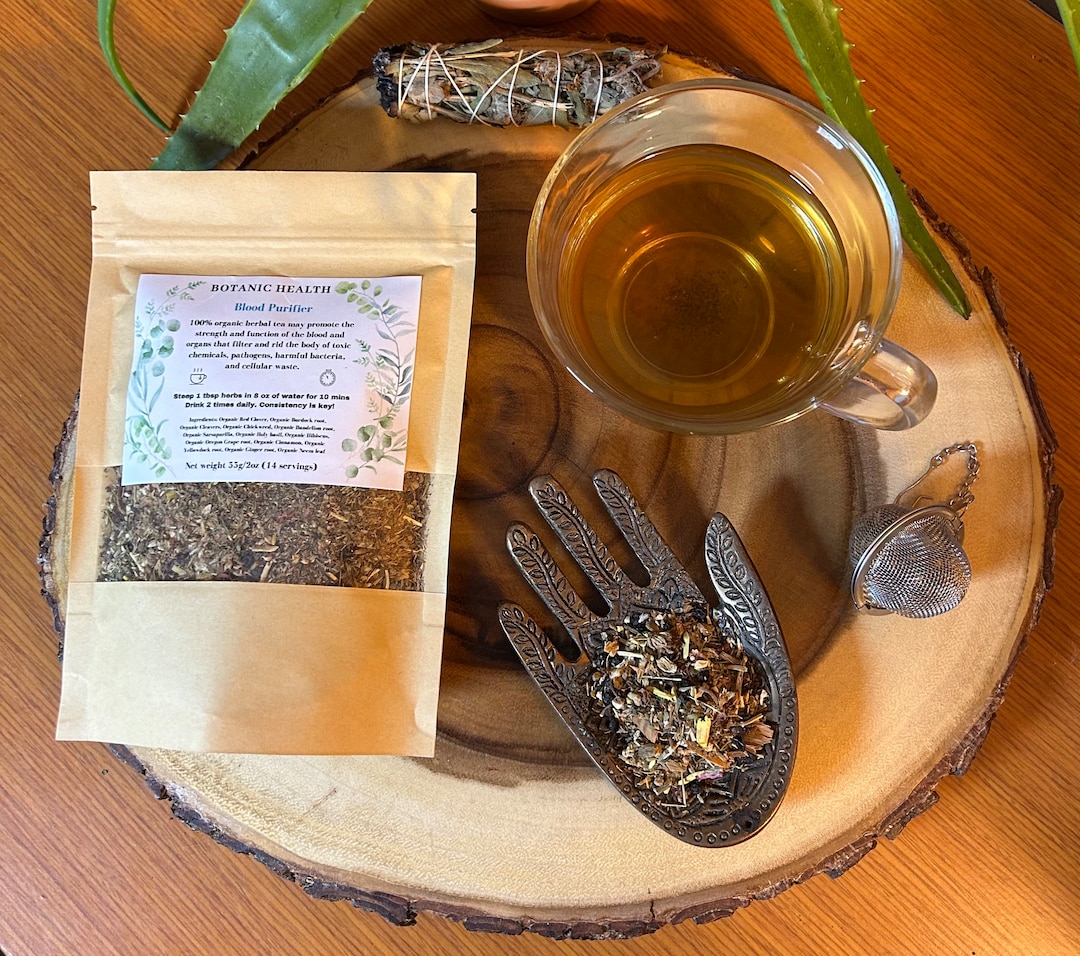 Blood Purifier Tea, Detox Tea, Cleansing Tea, Organic Herbs - Etsy
