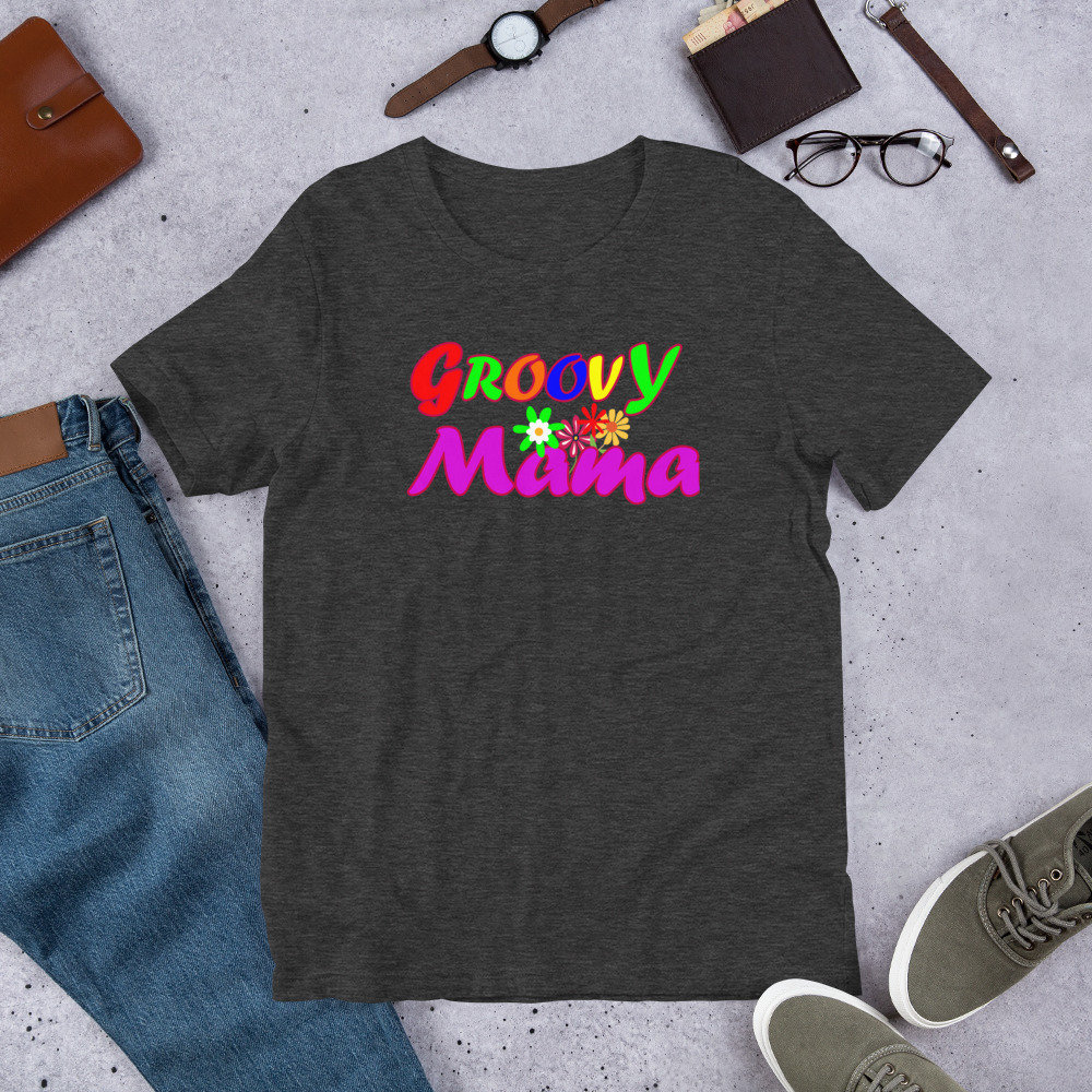 Mama Retro Groovy, Mom Life Tee, Shirts for Moms, Mom Tshirt, Gifts for ...