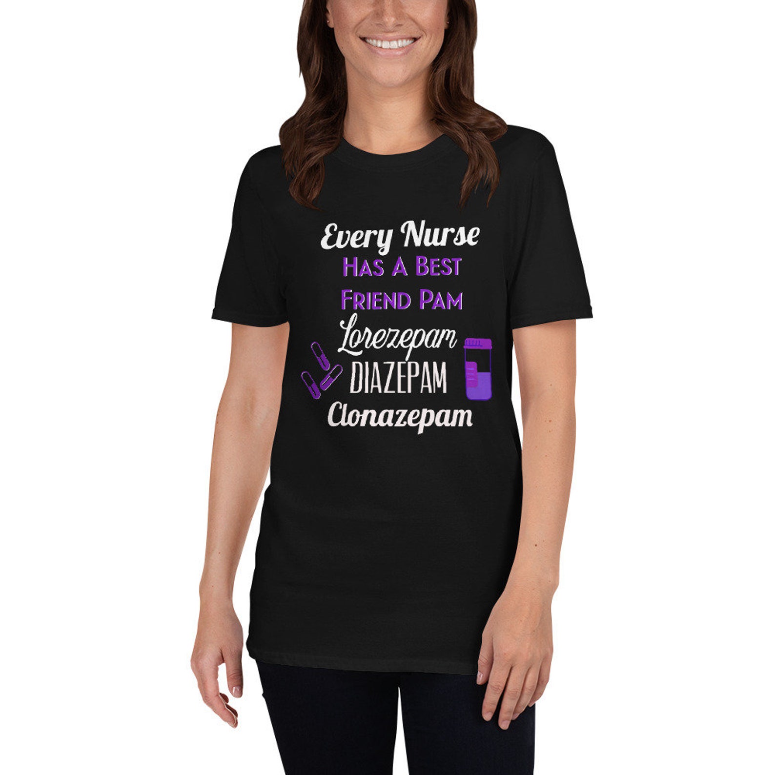 Every Nurse Has a Best Friend Pam, Funny Nurse Shirt, Emergency Room ...