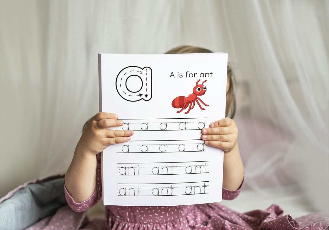 Lowercase Alphabet Handwriting Practice - Etsy