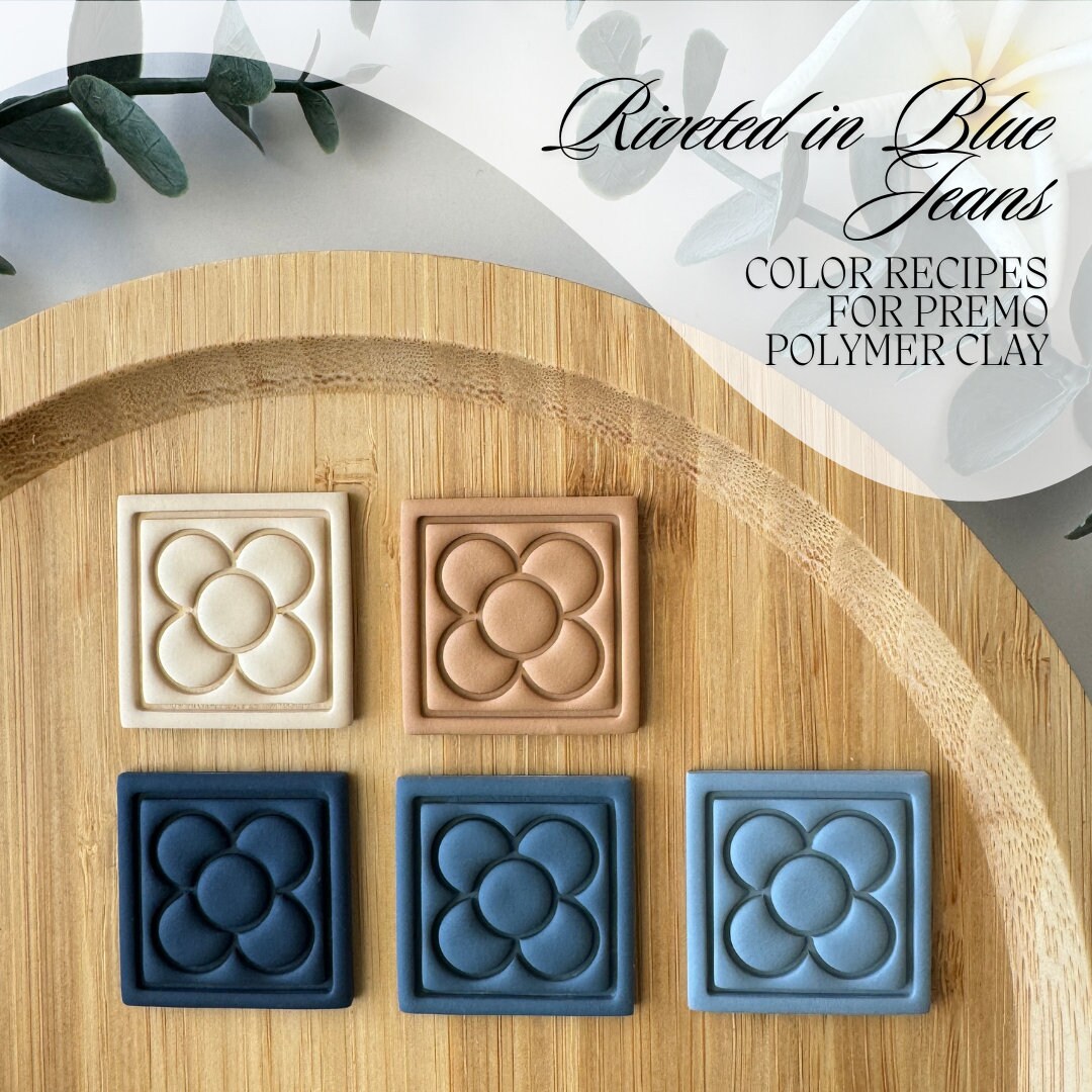 Premo Polymer Clay Color Recipe / Downloadable Tutorial / Riveted in ...